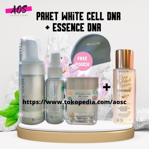 Jual Ms Glow Paket White Cell DNA + Deep Treatment Essence WhiteCell ... Jual Ms Glow Paket White Cell DNA + Deep Treatment Essence WhiteCell ...