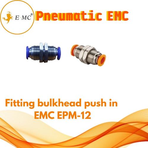 Jual Fitting bulkhead push in EMC EPM-12 - Jakarta Barat - Hydraulic ...