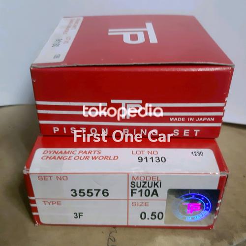 Jual Ring piston set Suzuki Carry /ST100/jimny katana F10A TP japan ...