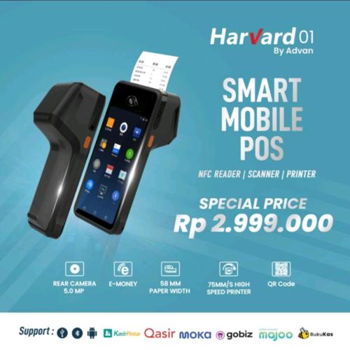 Jual Cashier POS Android Mesin Kasir barcode QR scanner printer thermal ...