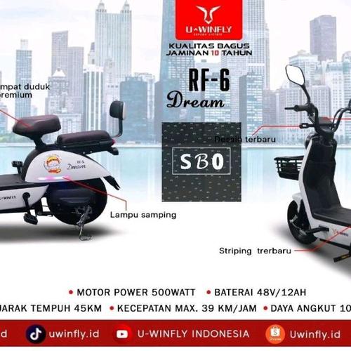 Jual SEPEDA LISTRIK UWINFLY REDFISH 6/RF6 - Kab. Karawang - Toko Sepeda ...