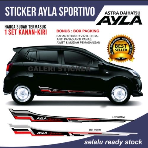 Promo sticker striping mobil daihatsu ayla decal - Kab. Jember - galeri ...