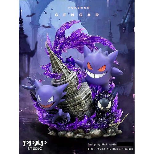 Jual PPAP Studio gengar, Haunter & Gastly Pokemon FIGURE GK RESIN ...