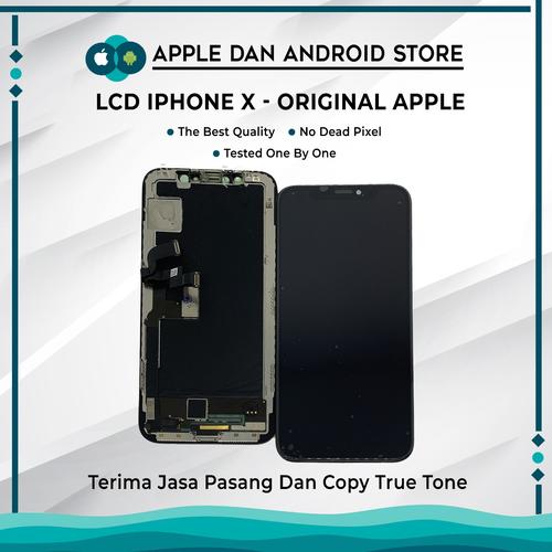 Jual LCD IPHONE X OLED GRADE ORIGINAL BERGARANSI - ORIGINAL APPLE ...