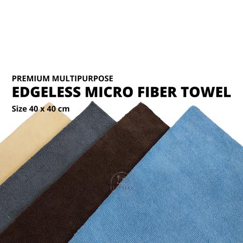 Jual PREMIUM EDGELESS MICRO FIBER TOWEL 40x40 / Kain Lap Microfiber ...