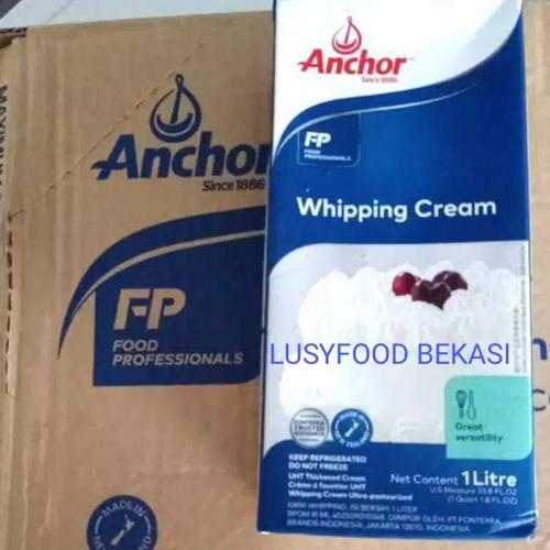 Jual Anchor whipping cream 1LT - Whipping 1lt, Anchor whipping ...
