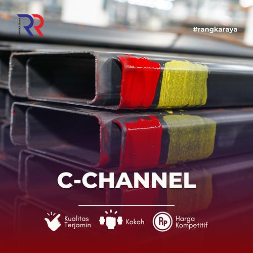 Jual BESI KNL CNP 150X65X20MMX6M (Tebal 2,3 - 3,2 mm) - Rangka Raya Store - 2,3 mm SII TM - Kota ...