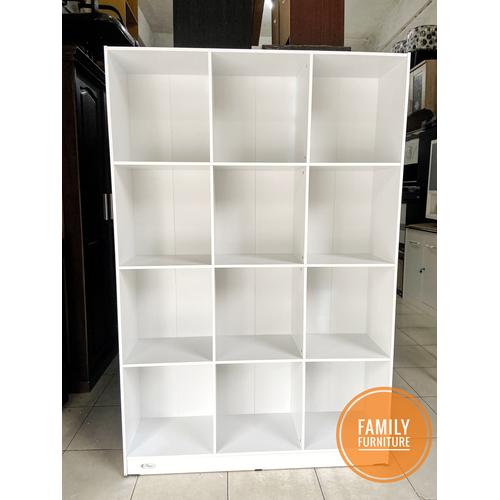 Jual Loker 12 / Rak Serbaguna Full Putih Minimalist - Kota Medan - All ...