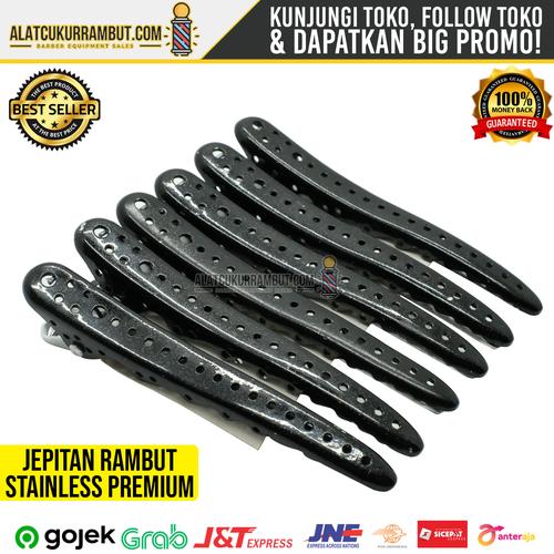 Promo Jepit Rambut Jepitan Rambut Salon Barber Buaya Hair Shark Clip ...