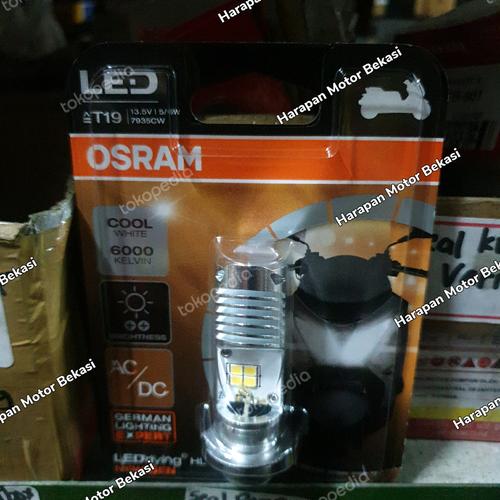 Jual OSRAM LED T19 M5 K1 Lampu Utama Motor H6 Putih AC / DC - Plug n Play - Kota Bekasi ...