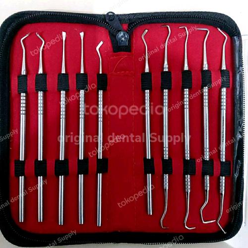 Jual Scaler Manual / Dental Scaller instrument Assorted isi 10 Merc ...