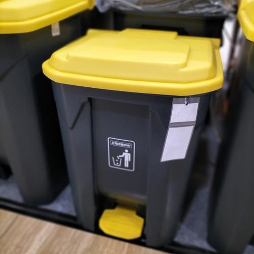 Jual Krisbow 50 Liter Tempat Sampah Plastik Outdoor - Kuning/Abu-Abu - Kota Depok - LonnieJaya ...