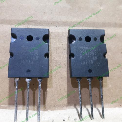 Jual Transistor 2SA 1943/2SC 5200 set original Japan - Jakarta Barat ...
