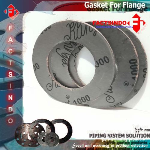 Jual BIKIN Gasket Klingerit 1000 3/4"150 RF T.3mm | PACKING KLINGERIT ...