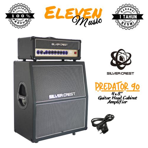 Jual Silver Crest Predator 90W 4×8” Guitar Head Cabinet Amplifier ...