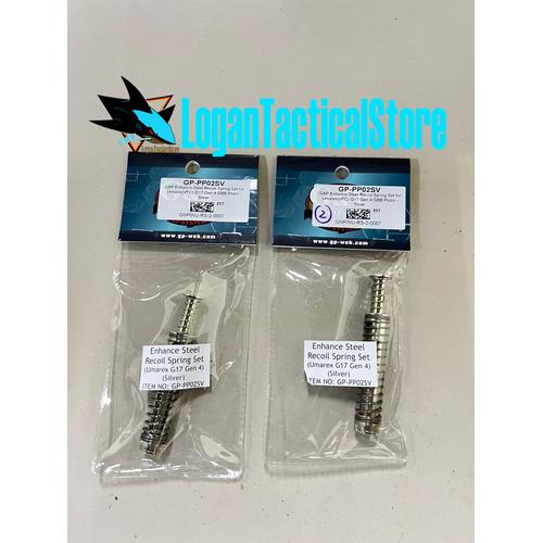 Jual G&P Enhance Steel Recoil Spring Set, Umarex (VFC) G17 Gen 4 GBB ...