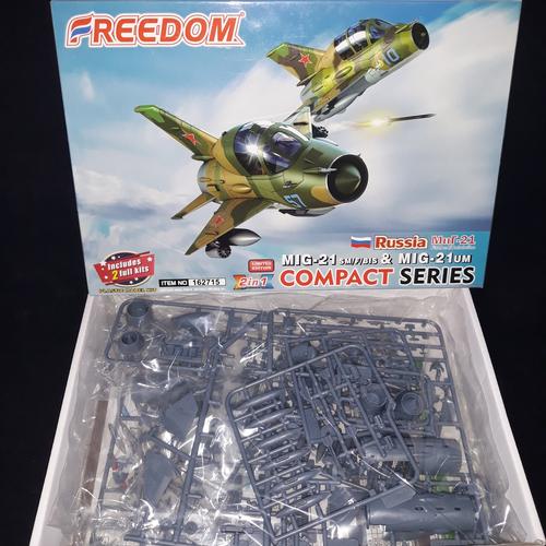 Jual Model Kit Freedom Compact Series Mig-21 SM & Mig-21 UM - Jakarta ...