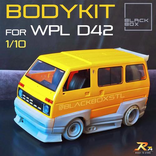 Jual WPL D42 PANDEM Body Kit Set - 3D Print Body Kit D42 WPL - Magenta ...