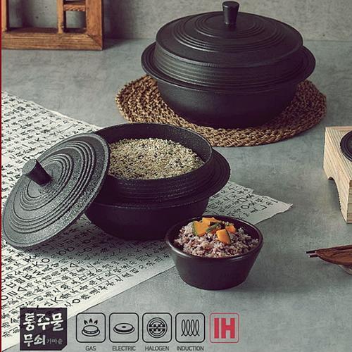 Jual Made in Korea] GAMASOT Korean Traditional Rice Cooker IH Induction ...