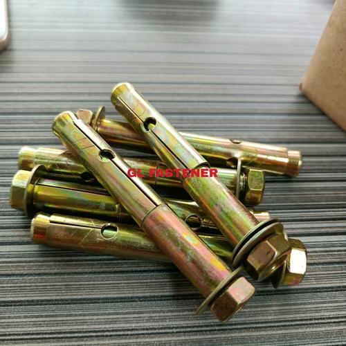 Jual Dynabolt M10 x 77 Kuning Besi Anchor Sleeve Bolt 10 x 77 Untuk ...