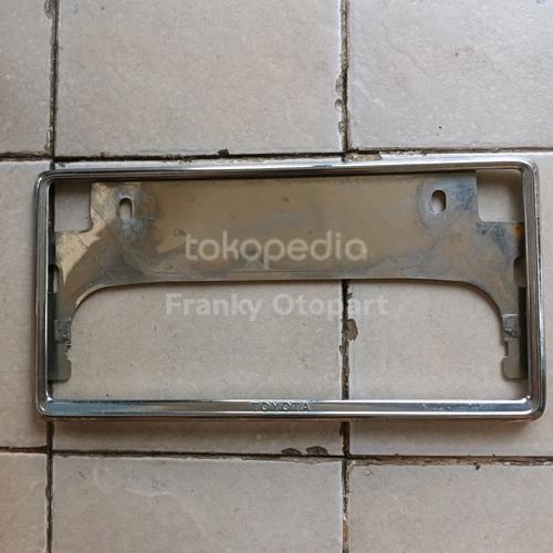 Jual Frame plate JDM toyota orijinal - Kab. Serang - Franky Otopart ...