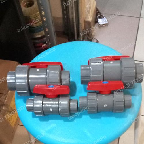Jual Ball Valve Watermur PVC SOCKET/ True union PVC SOCKED 4" inch ...