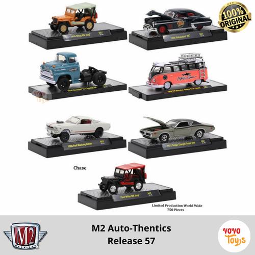 Jual M2 Diecast 1/64 Auto-Thentics Set 57 - 6pc (No Chase) - Jakarta ...