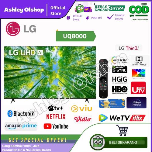 Promo LED TV 43 INCH LG 43UQ8000PSC 4K Smart TV LG 43UQ8000 4K Smart ...