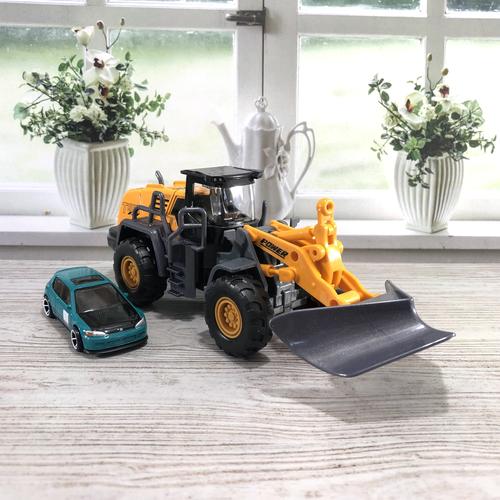 Jual DIECAST KONTRUKSI BEGO SNOW TRUCK ALLOY ENGINEERING VEHICLE SERIES ...