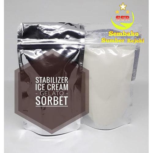 Jual Stabilizer Ice cream/bubuk gelato sorbet/stabiliser/es krim 1kg ...