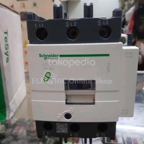 Jual Contactor Schneider LC1D95M7 3Kutub 1NO 1NC 44KW 220V Original ...