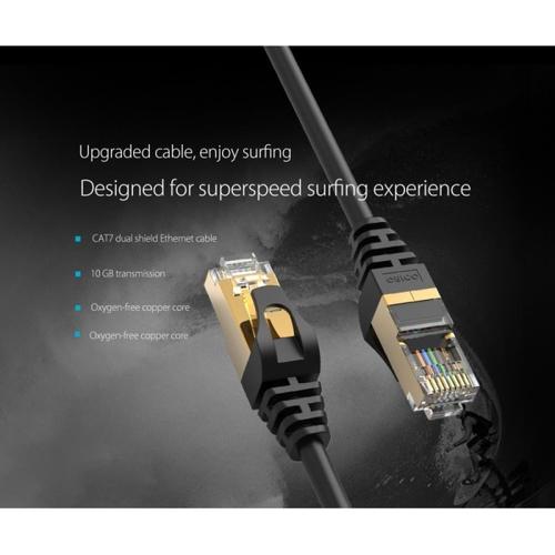Jual Orico Kabel Lan Cat7 2m UTP RJ45 Cat 7 - 2 meter ethernet PUG-C7 ...