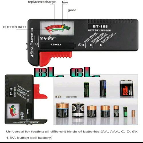 Jual Battery Tester Universal Analog Digital BT 168 Alat Cek Baterai ...
