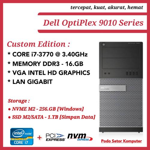 Jual DELL OptiPlex 9010 CPU PC KOMPUTER SUPER XPRESS [Custom Edition ...