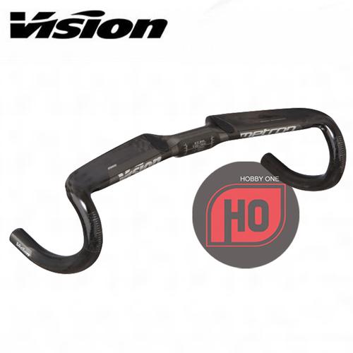 Promo Vision METRON 4D FLAT Carbon Handlebar Di2 Internal Cable Tunnel ...