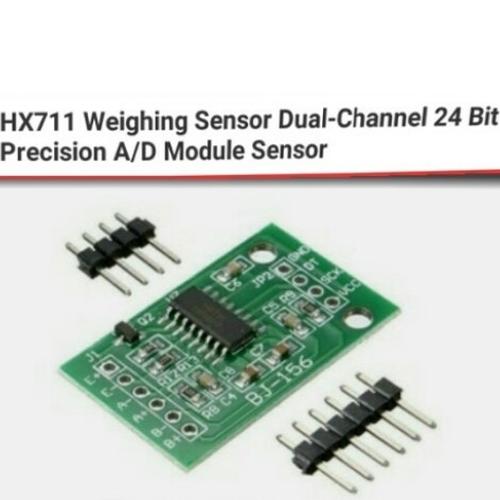 Jual HX711 Weighing sensor dual-channel 24 Bit Precision A/D Module ...