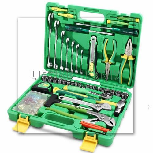 Jual TEKIRO Mekanik Tools 60pcs / Alat Perkakas Set / Alat Pertukangan ...