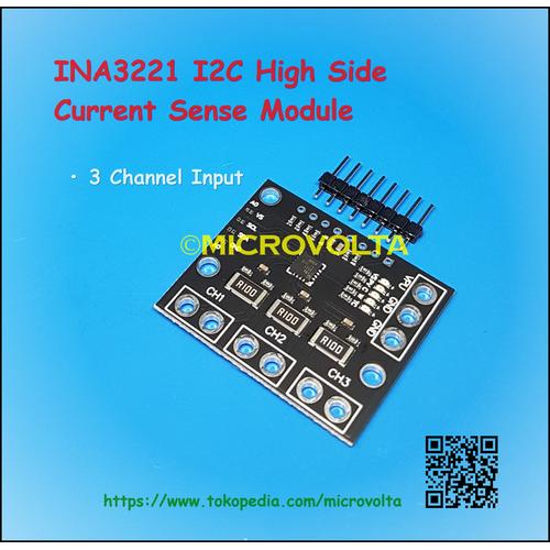Jual INA3221 3221 Triple Channel I2C High Side DC Current Sense Module ...