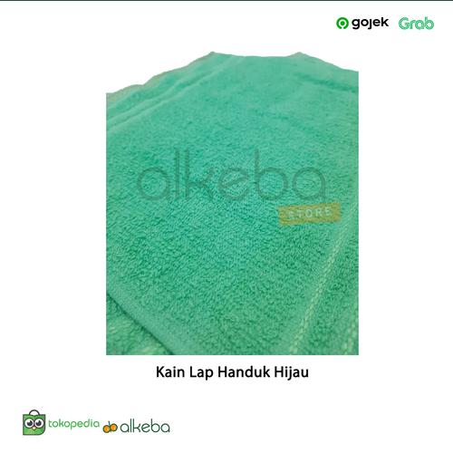 Promo Lap handuk kecil hijau 30 x 30 kain lap tangan - Kota Bandung ...