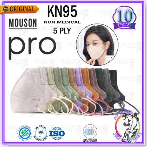 Jual Masker KN95 Mouson Face Mask Isi 10pcs Masker KN 95 Mouson ...