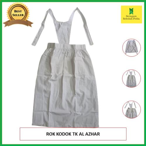 Jual Rok Kodok TK Al-Azhar Warna Putih Bahan Tetrex - NO. 8-9 - Jakarta ...