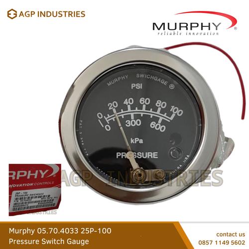 Jual Murphy 05.70.4033 25P-100 Pressure Switch Gauge Spare Parts ...
