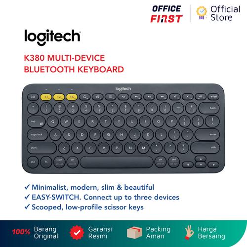 Jual Logitech K380 Multi Device Bluetooth Keyboard Wireless K 380 ...