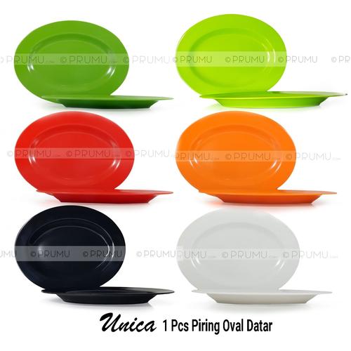 Promo Piring Oval Melamin 12 Inch - Piring Saji - Piring Melamine ...