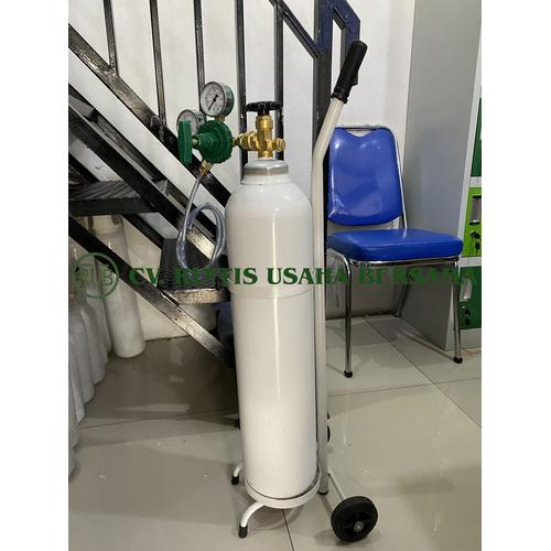 Jual Tabung Oksigen 1,5m3 Packing Ikan Lengkap (Tabung+Regulator+Troly ...