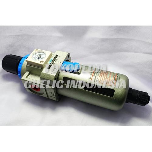Jual FILTER REGULATOR AUTO DRAIN NFR-400-02-A PORT SIZE 1/4" CHELIC ...