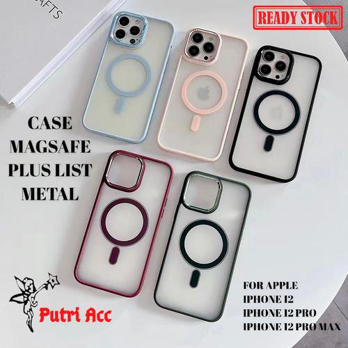 Jual APPLE IPHONE 12/12 PRO/12 PRO MAX CASE ORIGINAL MAGSAFE RING METAL ...