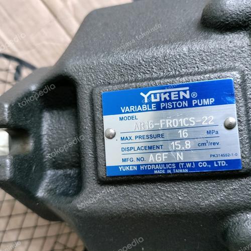 Jual Piston pump Yuken AR16-FR01CS-22 Variable piston pump yuken - Kota Tangerang - Sanjaya ...