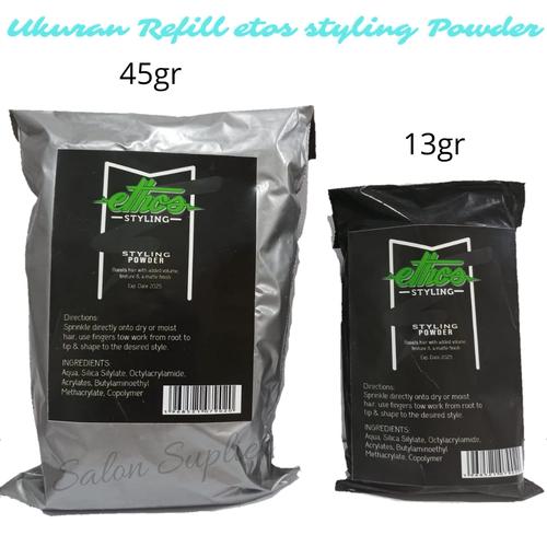 Jual HAIR POWDER STYLING DUST | BUBUK BEDAK RAMBUT ETHOS KEMASAN REFILL ...
