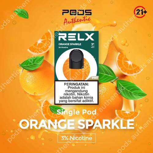 Jual RELX Infinity & Essential Pod Pro - Orange Sparkle. 1 pack single ...